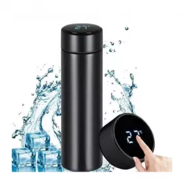 Smart Cup LED Thermal Flask | 500 ml | Black